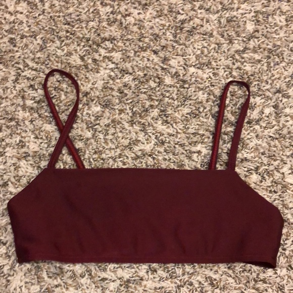 Amazon | Swim | 43maroon Sexy Bikini Top Swimwear Cute Swimsuit ...